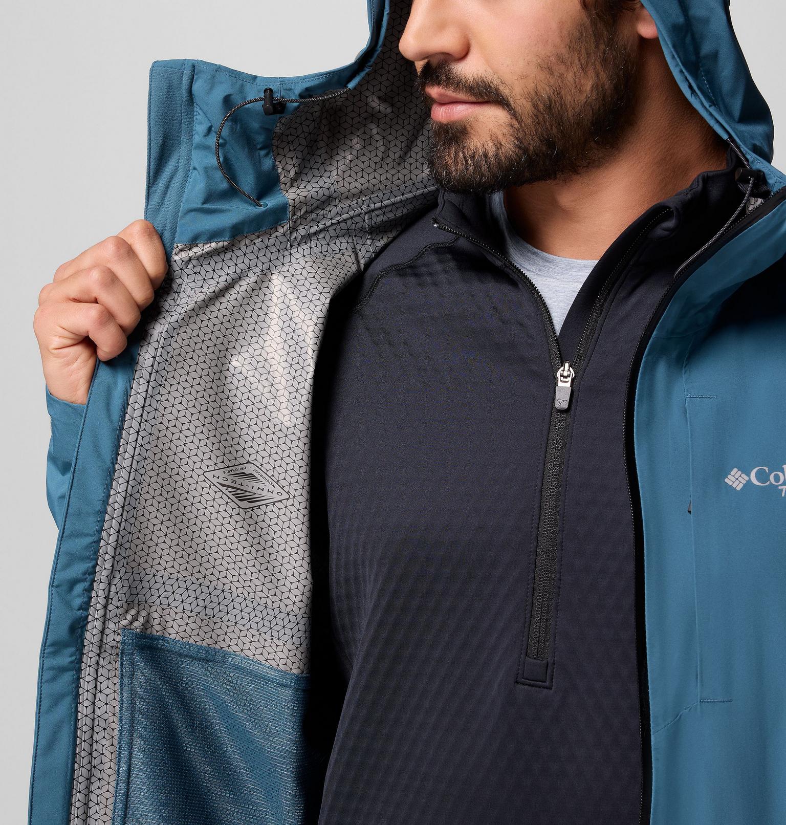 Veste de Randonnée Imperméable pour Homme COLUMBIA Ampli-Dry™ II ...